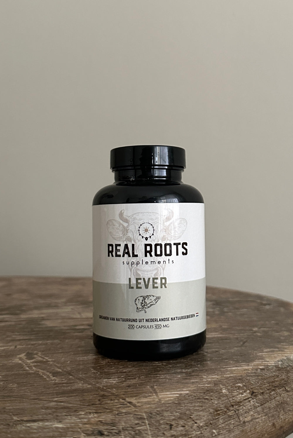 100% grasgevoerde Nederlandse runderlever capsules | Real Roots